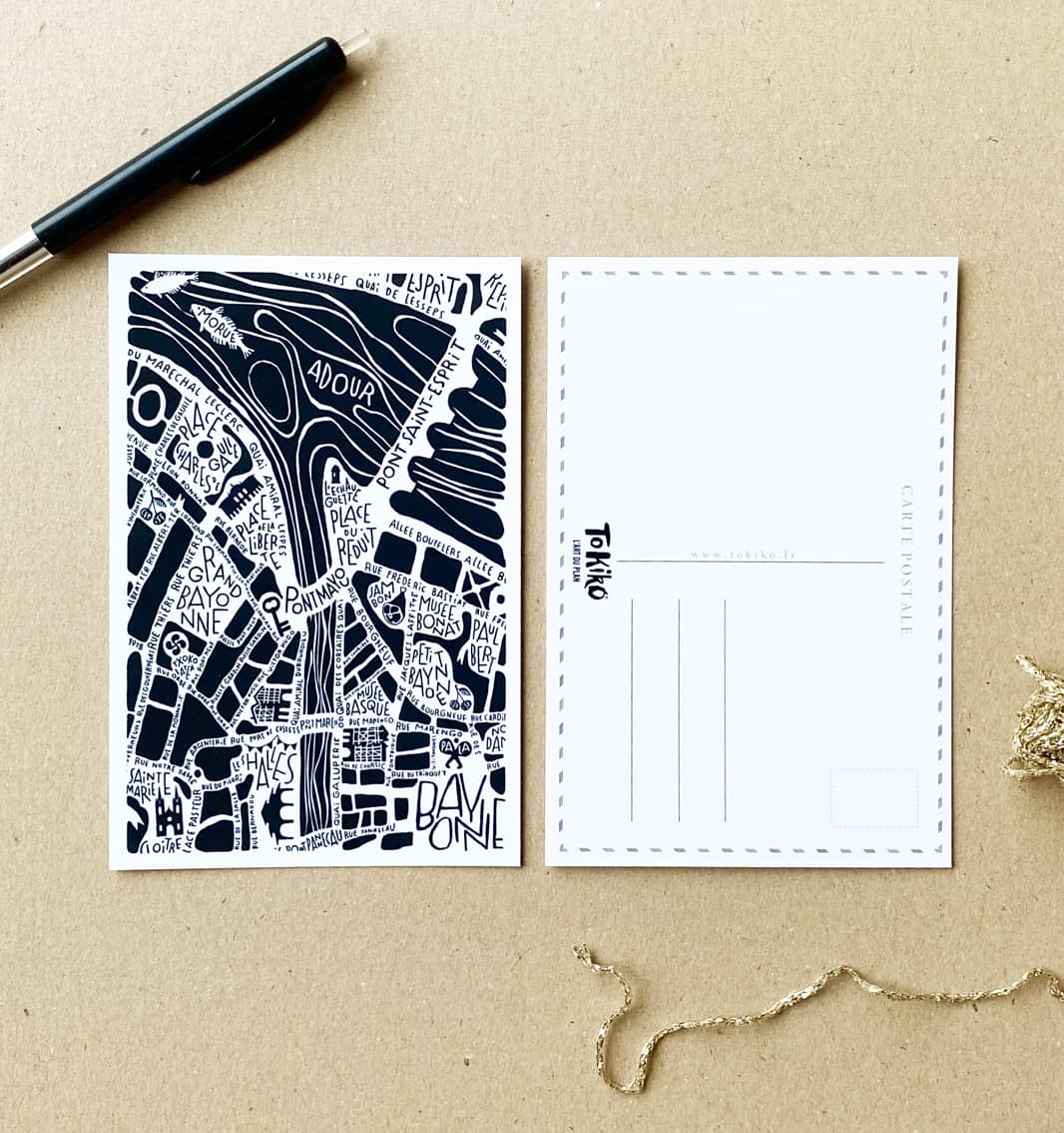 Bayonne en Carte Postale : Souvenirs de la Côte Basque – TOKIKO : L'Art ...